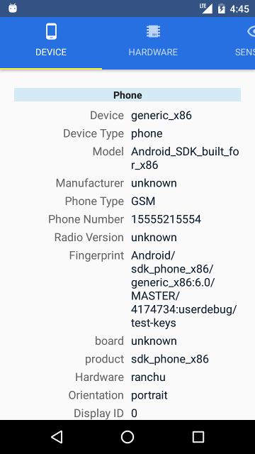 GitHub - hush2/android-device-info: React Native demo app for the react-native-android-device ...