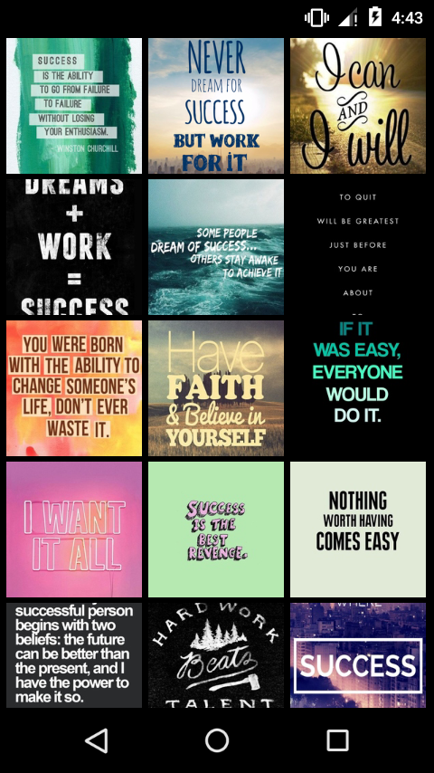 GitHub - hush2/success-quote-pix: Android app of success quotes (in ...